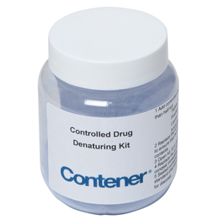 100ml Controlled Drug Denaturing (Doom Kit) - Pack of 10 - Contener ...