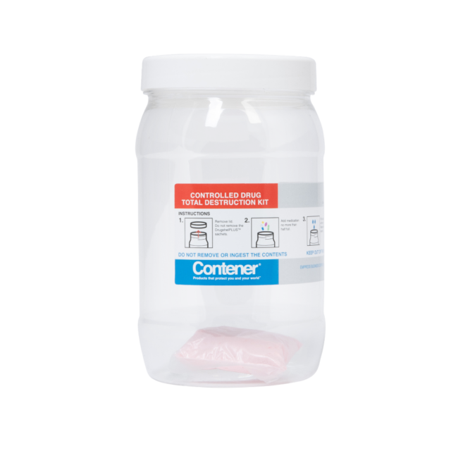 2 Litre Controlled Drug Total Destruction Kit - Contener - Controlled ...