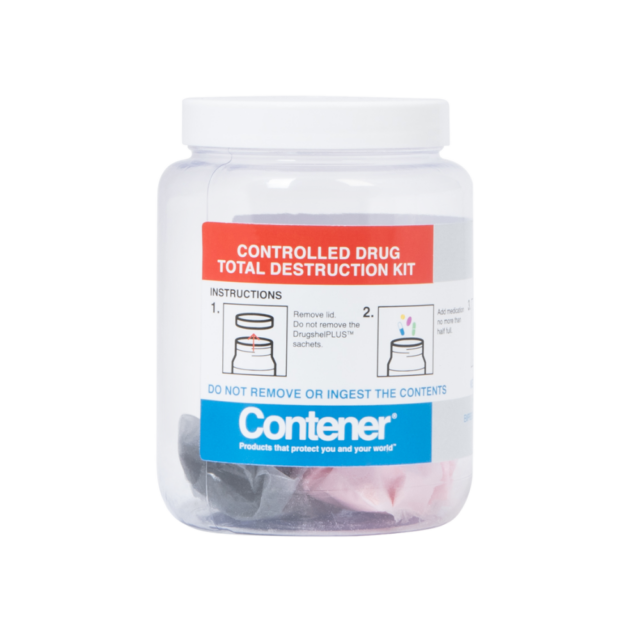 500ml Controlled Drug Total Destruction Kit - Contener - Controlled ...